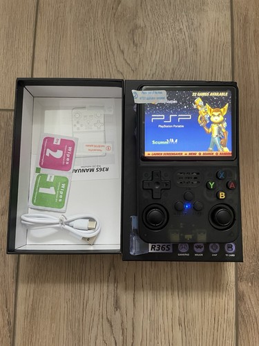 R36S Retro Portable Handheld Video Game Console Linux 64GB 15k games ...