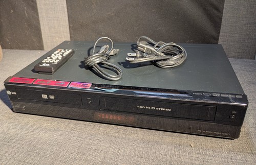 LG RC897T HDMI VCR/DVD Combo W/ Cords and Remote *read* | eBay