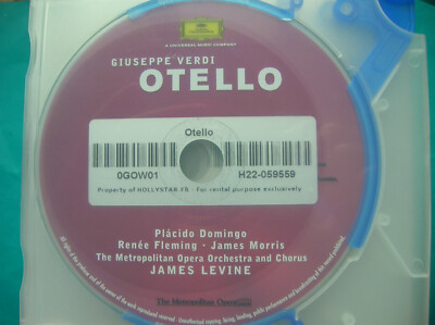 DVD boitier slim OTHELLO (opera g.verdi) (b25) | eBay