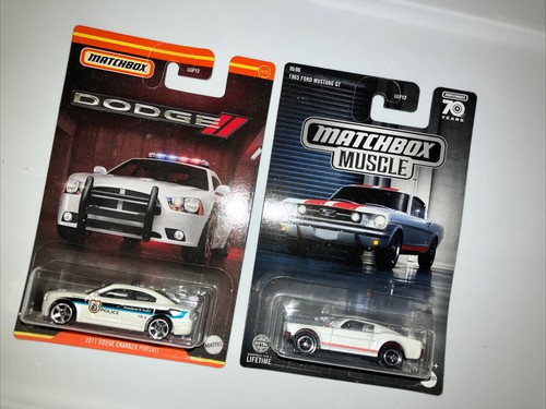 Matchbox 2023 MBX Team Dodge MOPAR 11/12 2011 Charger Pursuit + 1965 ...