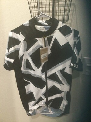 NEW GIRO CHRONO SPORT JERSEY BLACK RVL CAMO MENS MED FULL ZIP | eBay