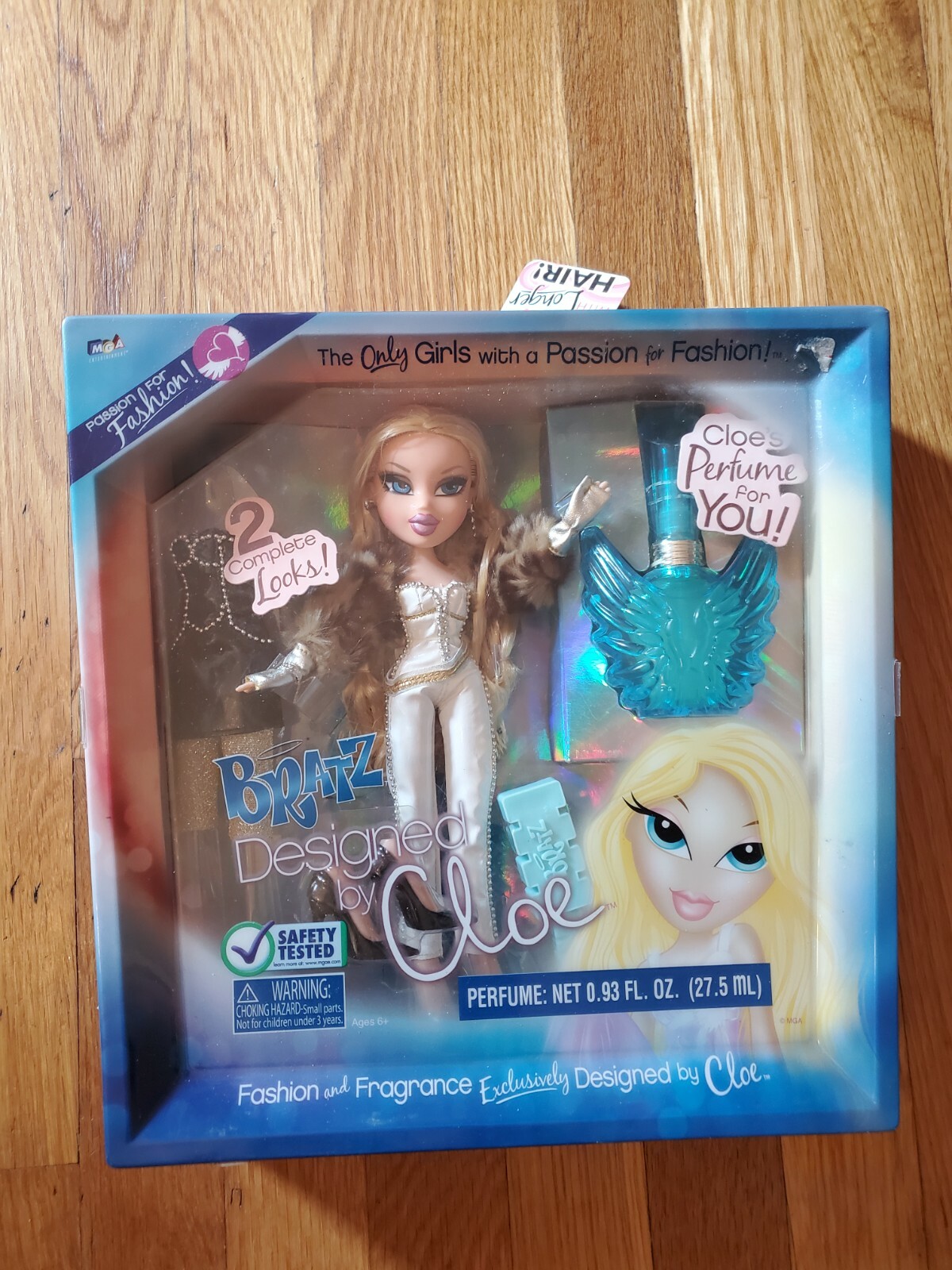 Girlz Girl Bratz Designed by Cloe Doll 2 Complete Looks Perfume RARE ...