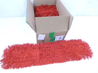 12 Pk Aramark 36" Dust Mop Head w/Universal Back GREN DP0018 Synth ...