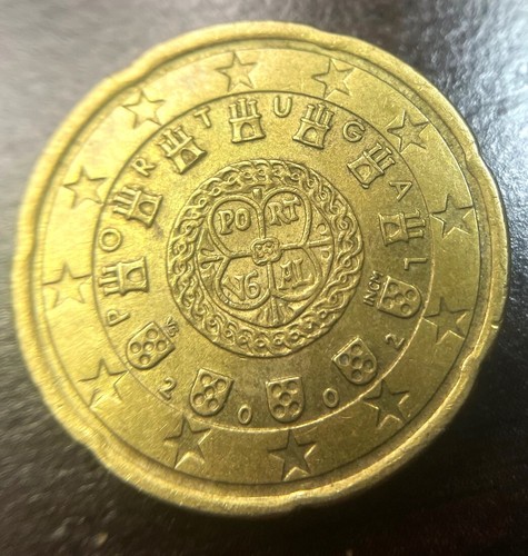 2002, Portugal, 20 Euro Cent Coin, | eBay