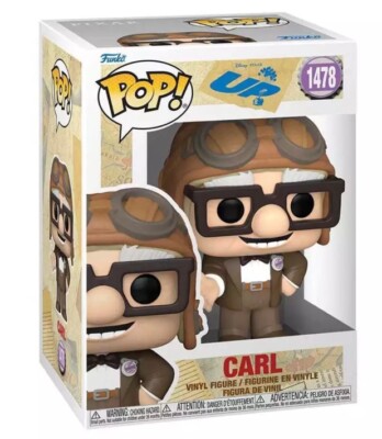 Funko POP! Disney Pixar Up Carl Figure #1478 With Protector ...