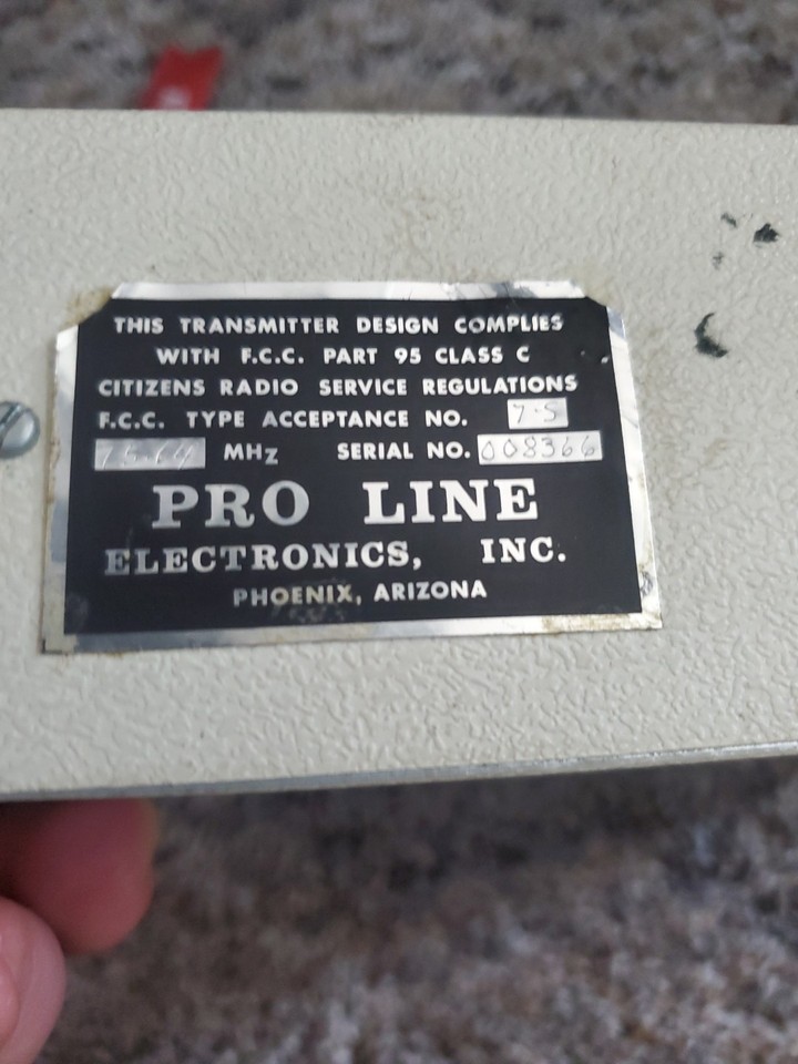 PRO LINE Competition Series Single Stick Transmitter R/c Model airplane ...