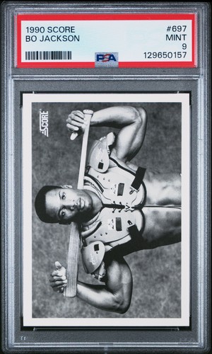 1990 SCORE #697 BO JACKSON PSA 9 | eBay