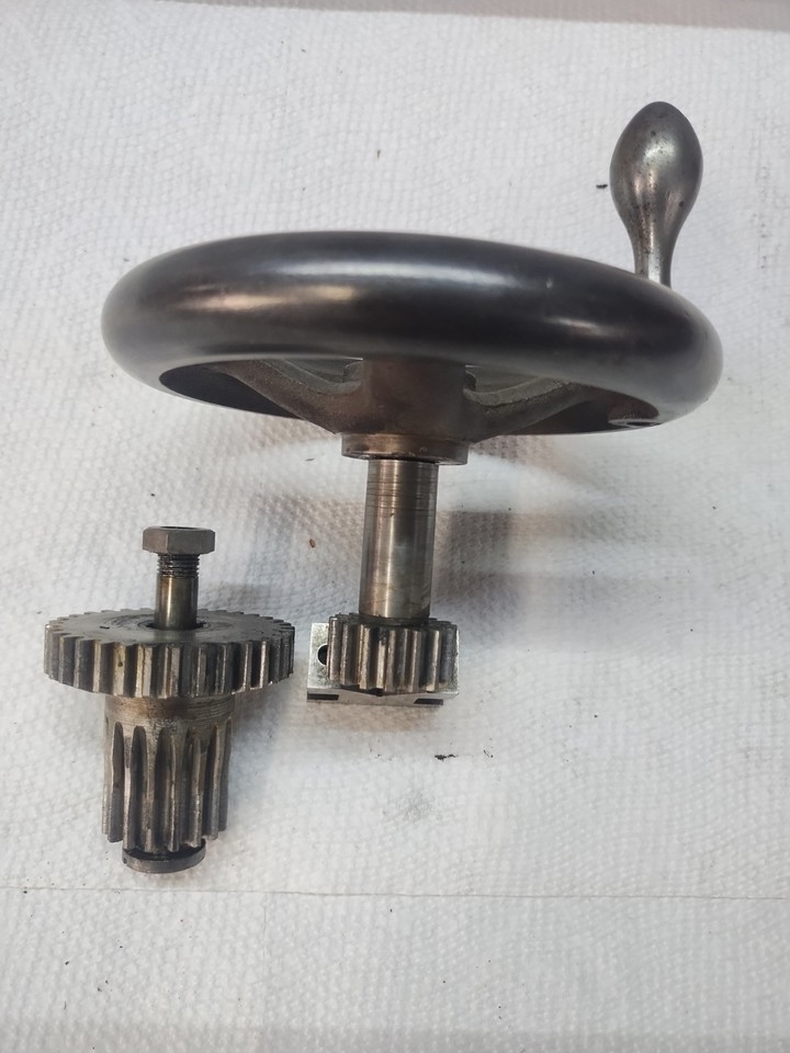 Apron Parts From 10" Logan 200 Lathe P/N LA-15-1, Longitudinal Feed ...