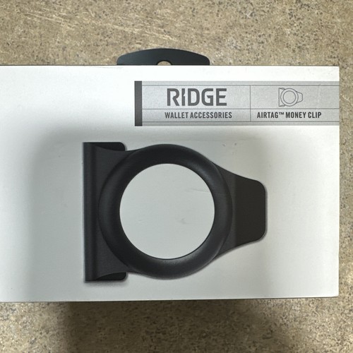 The Ridge Wallet - AirTag Money Clip - Black 810144373348| eBay