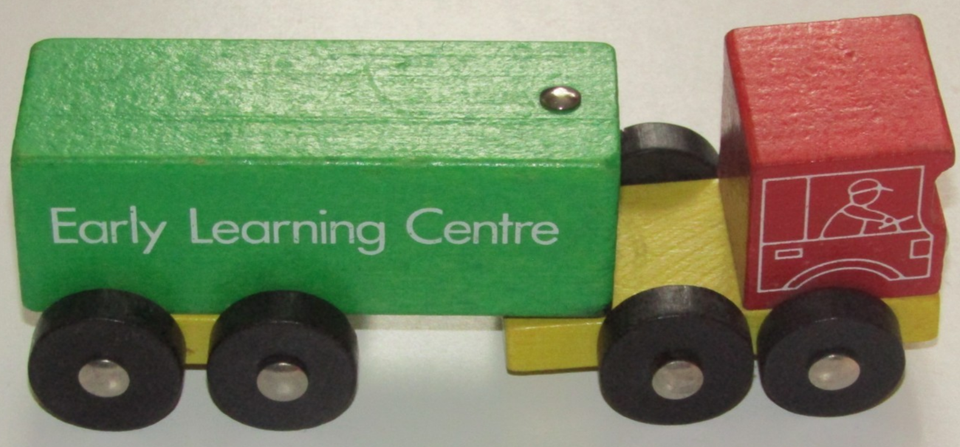 Vintage ELC Early Learning Centre 15cm Long Wooden Toy Truck Lorry ...