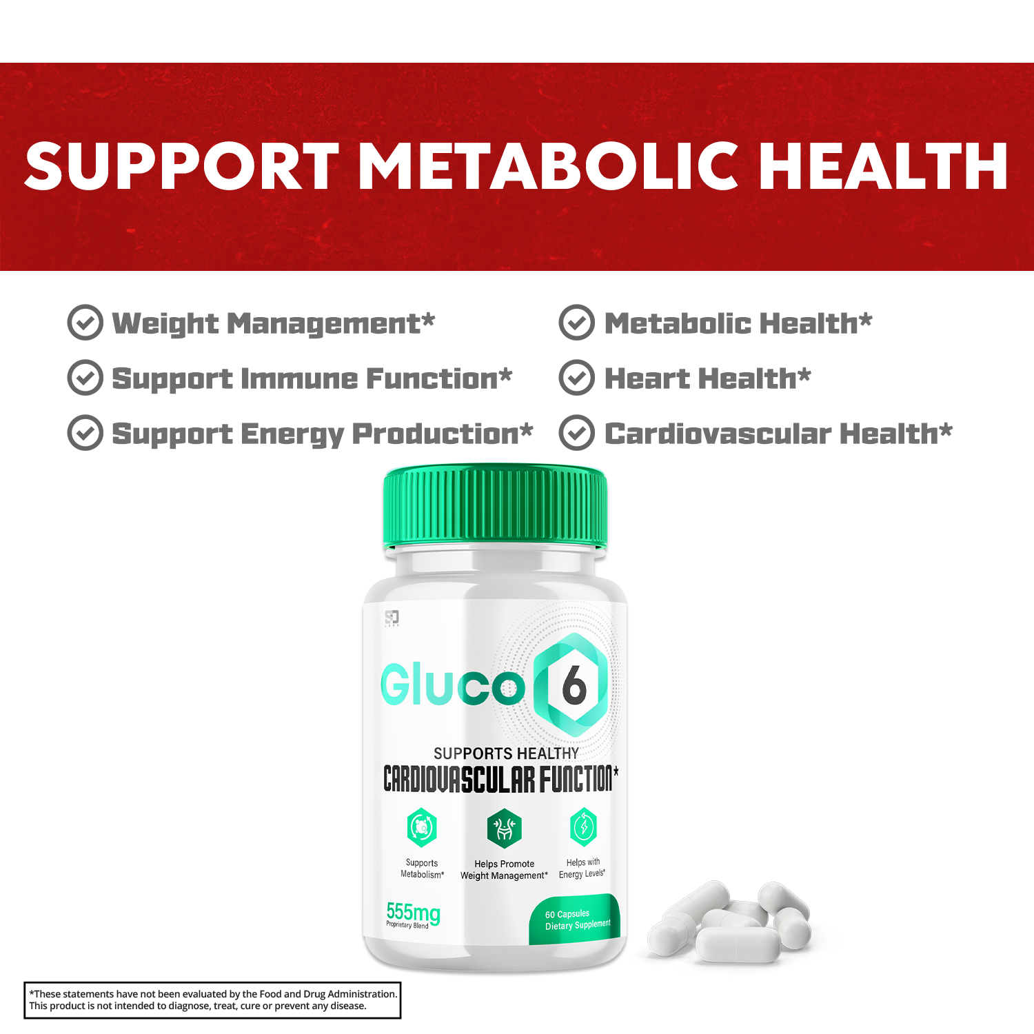 Gluco6 Blood Pills - Gluco 6 Supplement For Blood Sugar Support ...