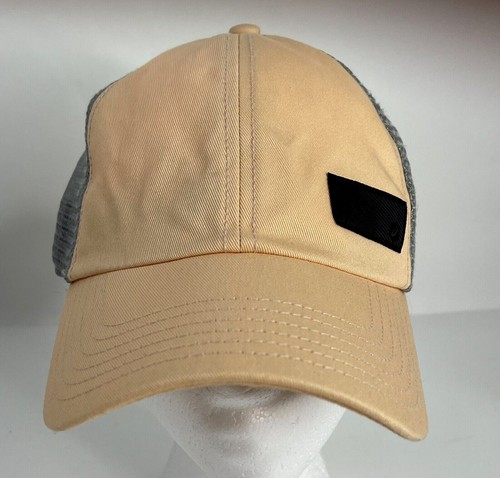 Asics Mesh Back Cap Adjustable Hat Peach & Gray Color NWT $25 ...