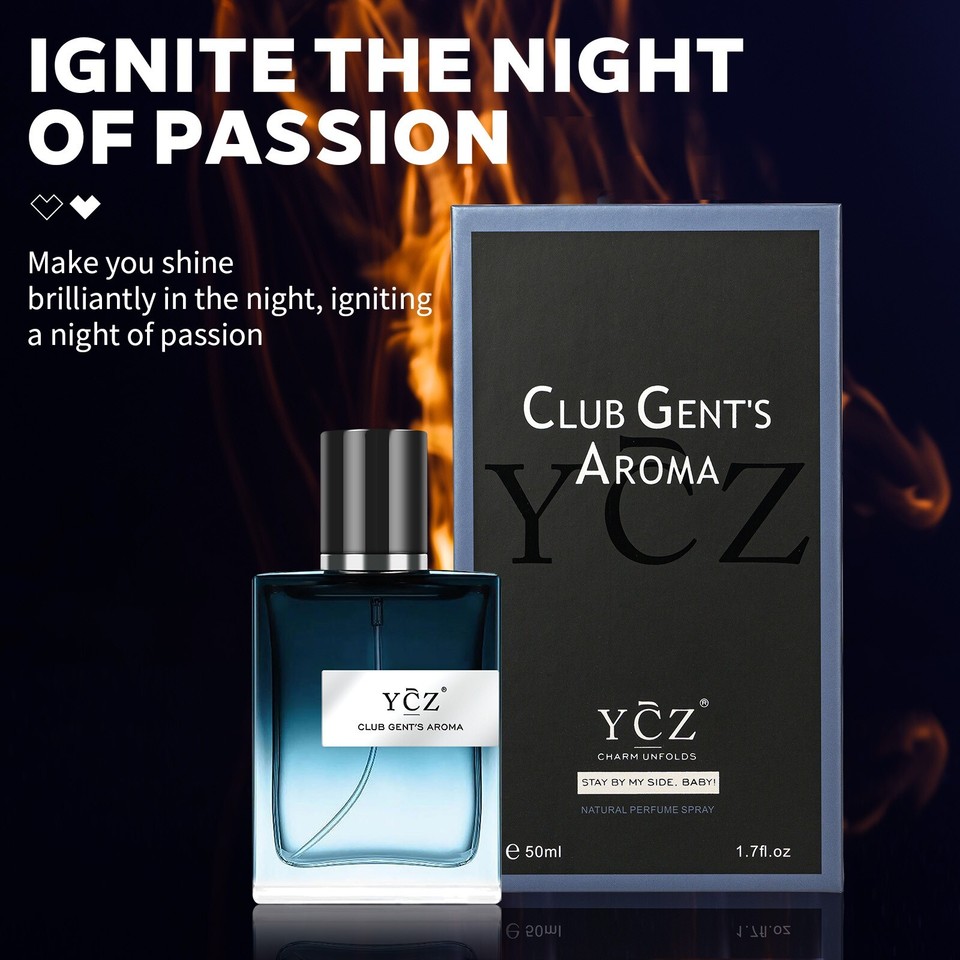 Ycz CLUB GENT'S AROMA Perfume Men, 1.7oz(50ml), Nightclub Essential ...