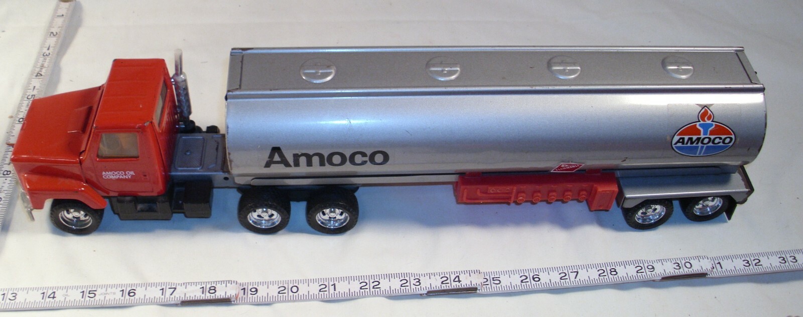 ERTL INTERANTIONAL AMOCO OIL SEMI TANKER TRUCK STEEL TOY | eBay