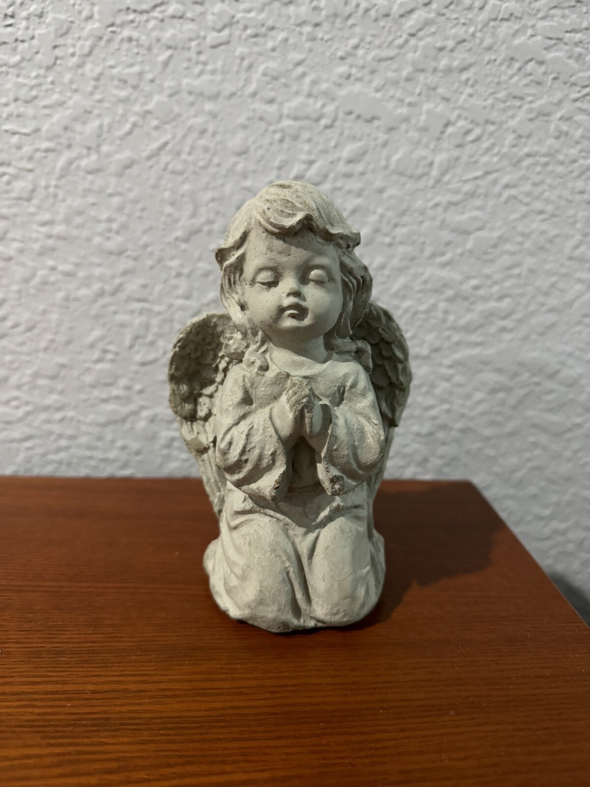 Homemade Handmade Beautiful Concrete Angel Statue | eBay