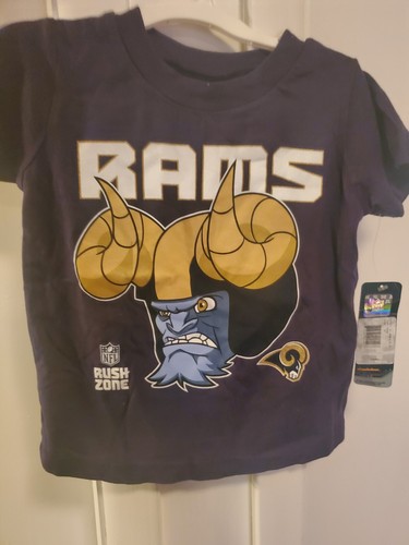 St. Louis/LA Rams- NFL Rush Zone Kids Youth- 3T Short Sleeve Shirt ...