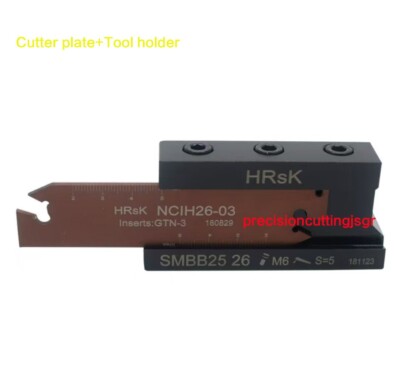 For GTN-3 Lathe Grooving Cut-Off cutter plate NCIH26-03 + SMBB25-26 ...
