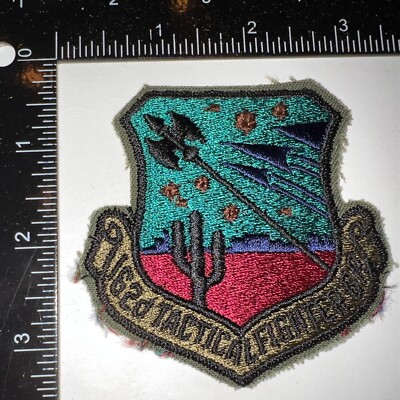 USAF US Air Force 162nd Tactical Fighter Group Patch | eBay