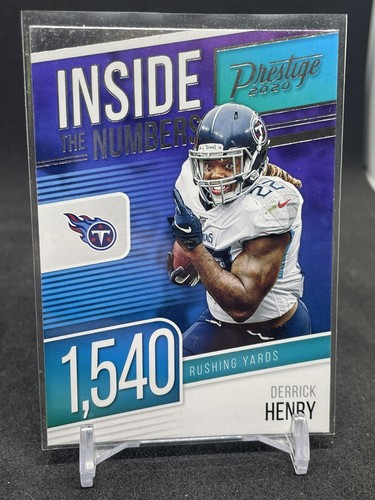 2020 Prestige Inside the Numbers #8 Derrick Henry Tennessee Titans | eBay