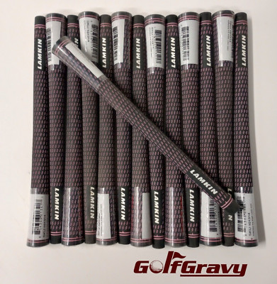 14 Lamkin Pink Black Crossline Ladies Undersize 58R Golf Grips - 101314 ...