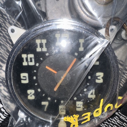 Vintage 1950 Hudson Super Speedometer And Electric Clock | eBay
