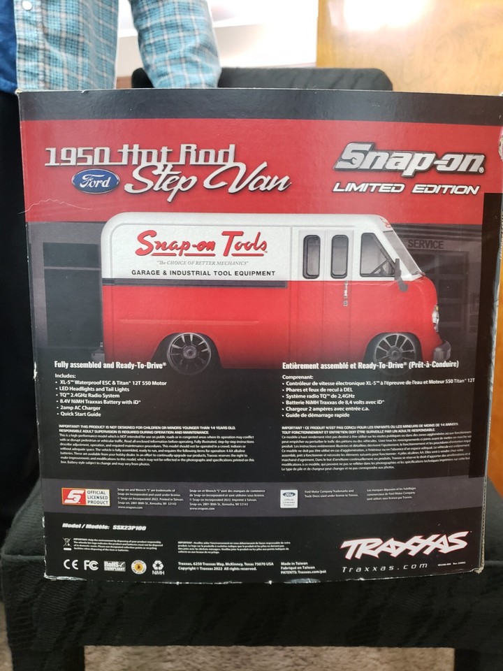 Traxxas Snap On Limited Edition 1950 hot rod step van rc truck | eBay