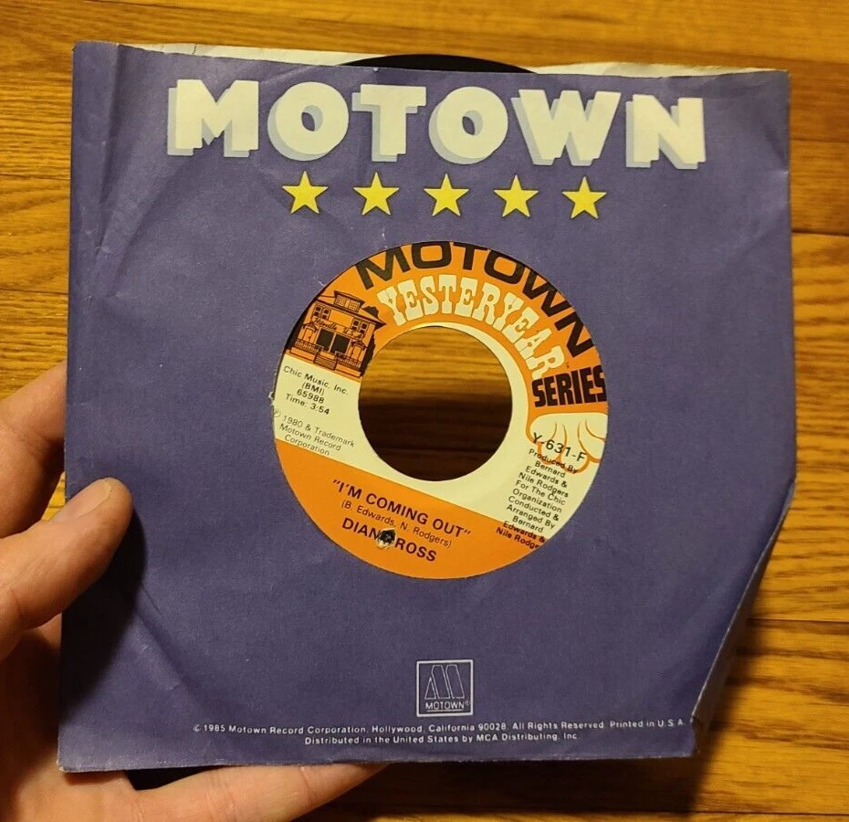 Motown Record Print Out