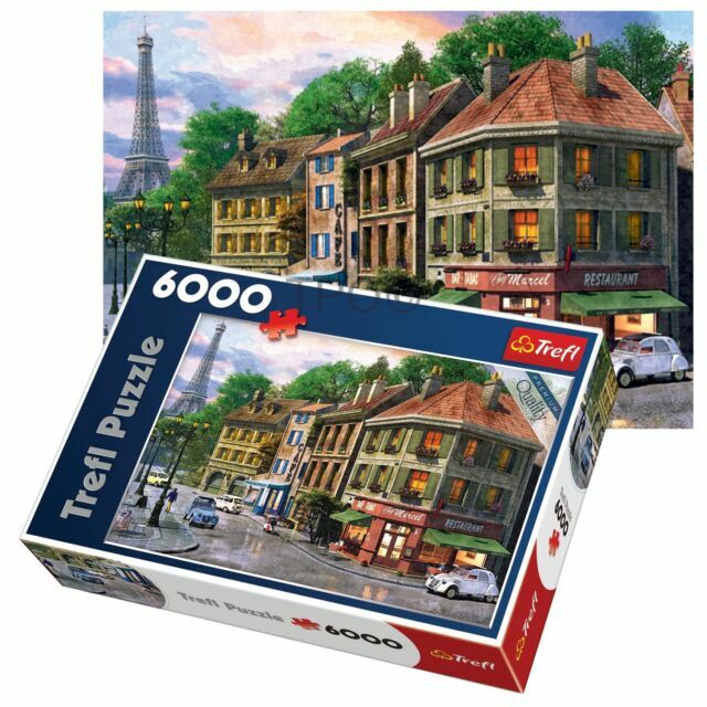 Trefl 6000 Piece Puzzle Street of Paris for sale online | eBay