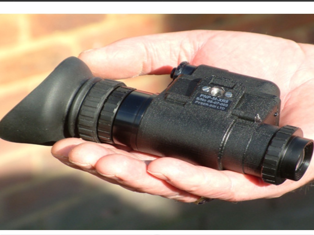 PNP-Mi Auto-gated, XR5 IIT, P43 (Green), miniature Night Vision Device ...