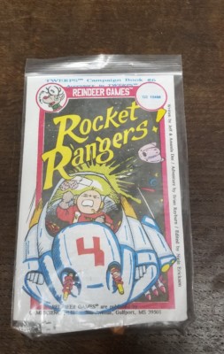Rare Twerps Vintage Bagged Game - Rocket Rangers Gamescience unpunched ...