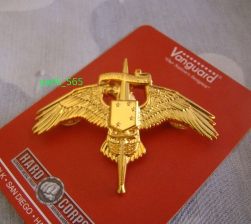 US Usmc Marsoc Wings Badge Pin Marine Raider Insignia Spiritus Invictus ...