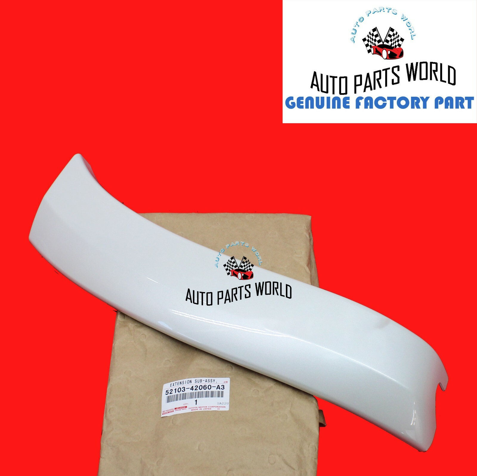 52103-42060-a3 Toyota Extension Front Bumper LH 5210342060A3 Genuine ...