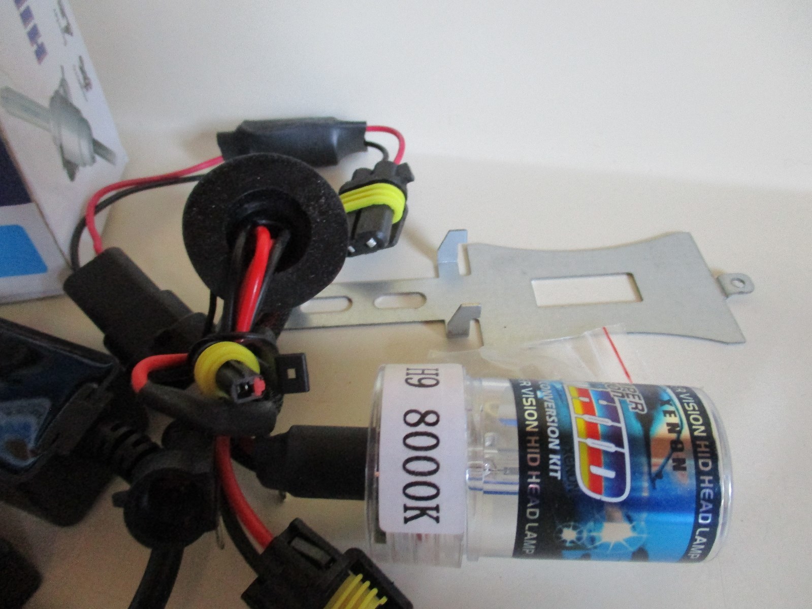 MOTO HID APLEX XENON LIGHT 8000K H7 BULB KIT | eBay