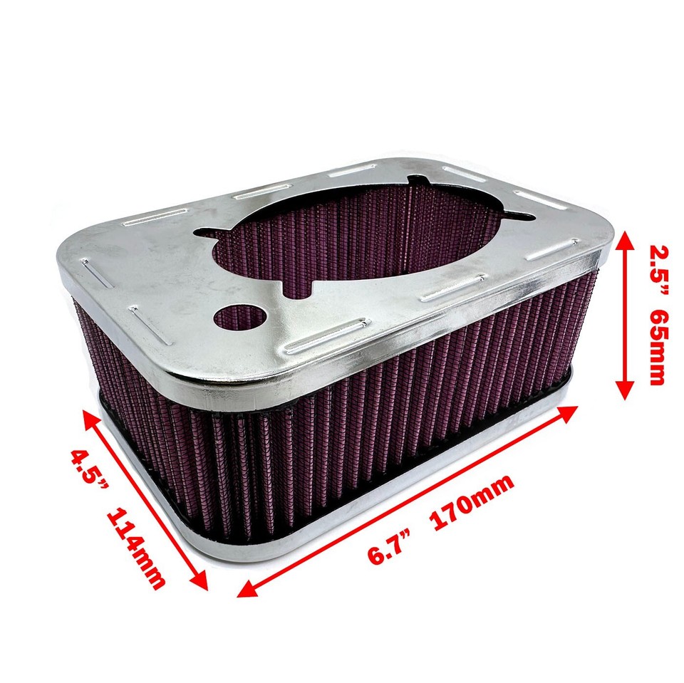 Washable Air Filter Cleaner Assembly For Weber DFEV DFAV 32/36 ...