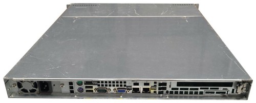 Supermicro X8SIL-F CSE-813M 4-Bay LFF 1U DDR3 Server CTO 1 x 350W PSU ...