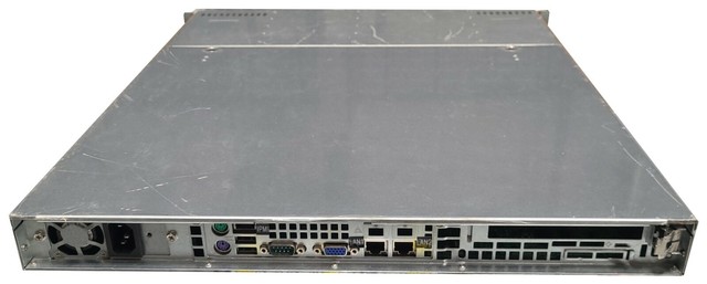Supermicro 1u Cse-813m RAID Array SATA Server Case Chassis 4x 3.5 ...