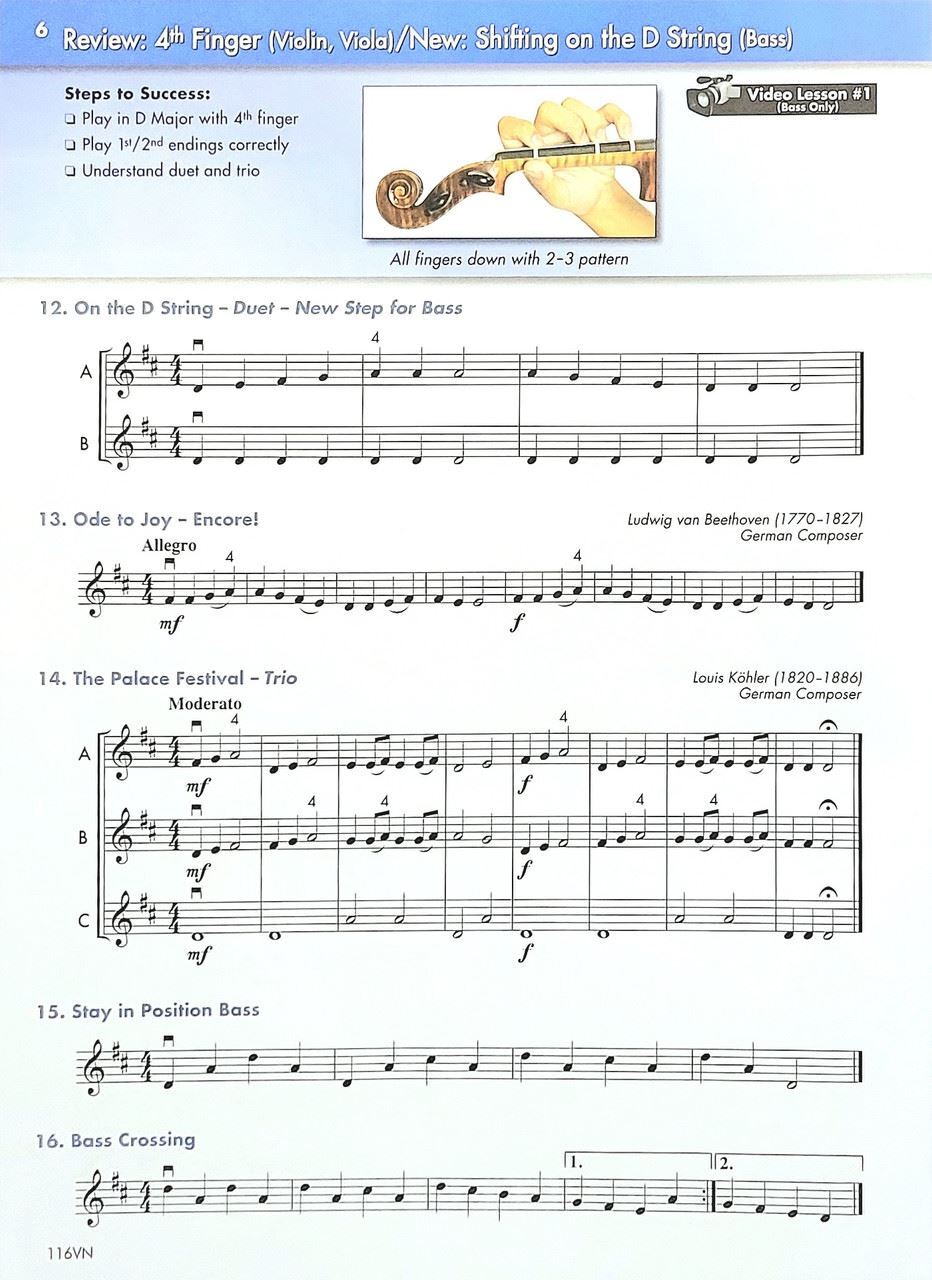 116vn - String Basics Book 2 - Violin by Terry Shade Jeremy ...