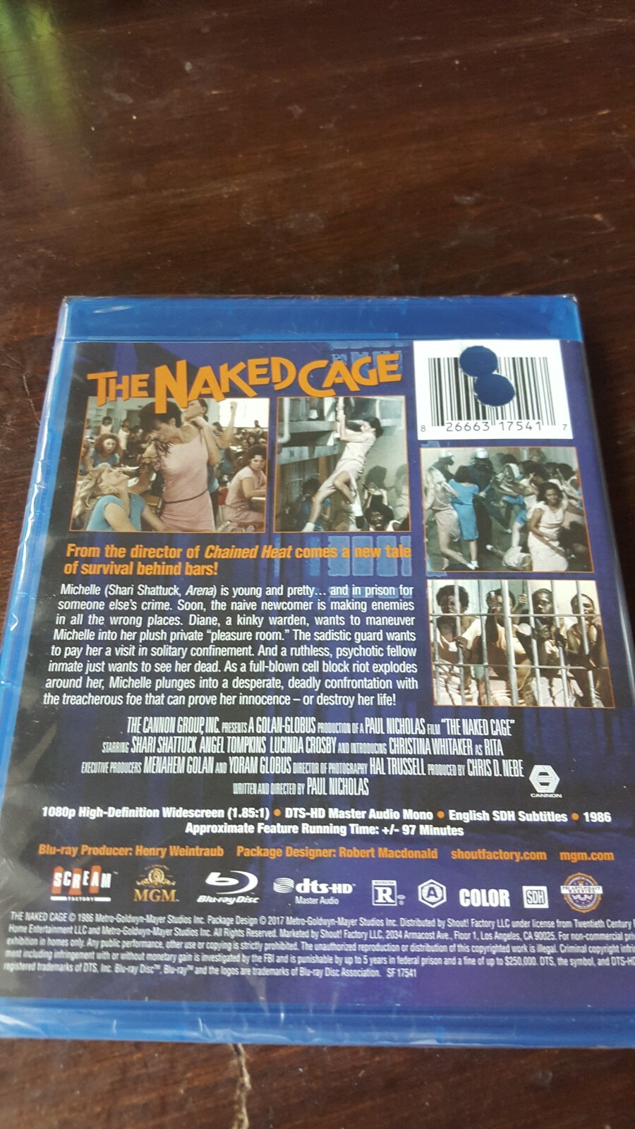 The+Naked+Cage+%28Blu-ray%2C+1986%29 for sale online | eBay