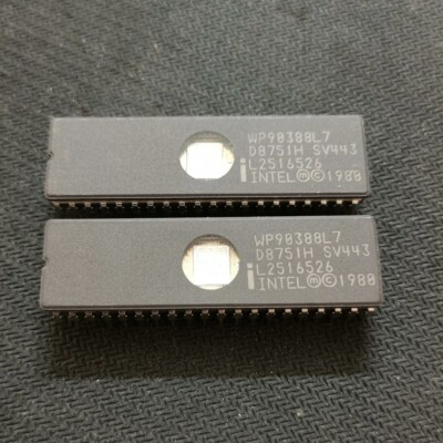 NOS D8751H 8751 HMOS 8-Bit Controller IC CDIP40 x 1pc | eBay