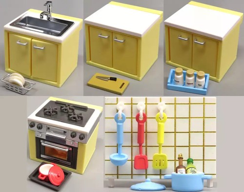Mini Figure 5 types set "System Kitchen Mascot 4" | eBay