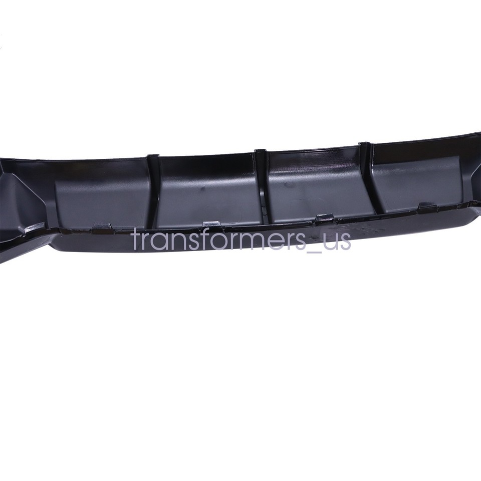 Gloss Black Rear Bumper Lip Diffuser For BMW F06 F12 F13 M6 640i 650i M ...