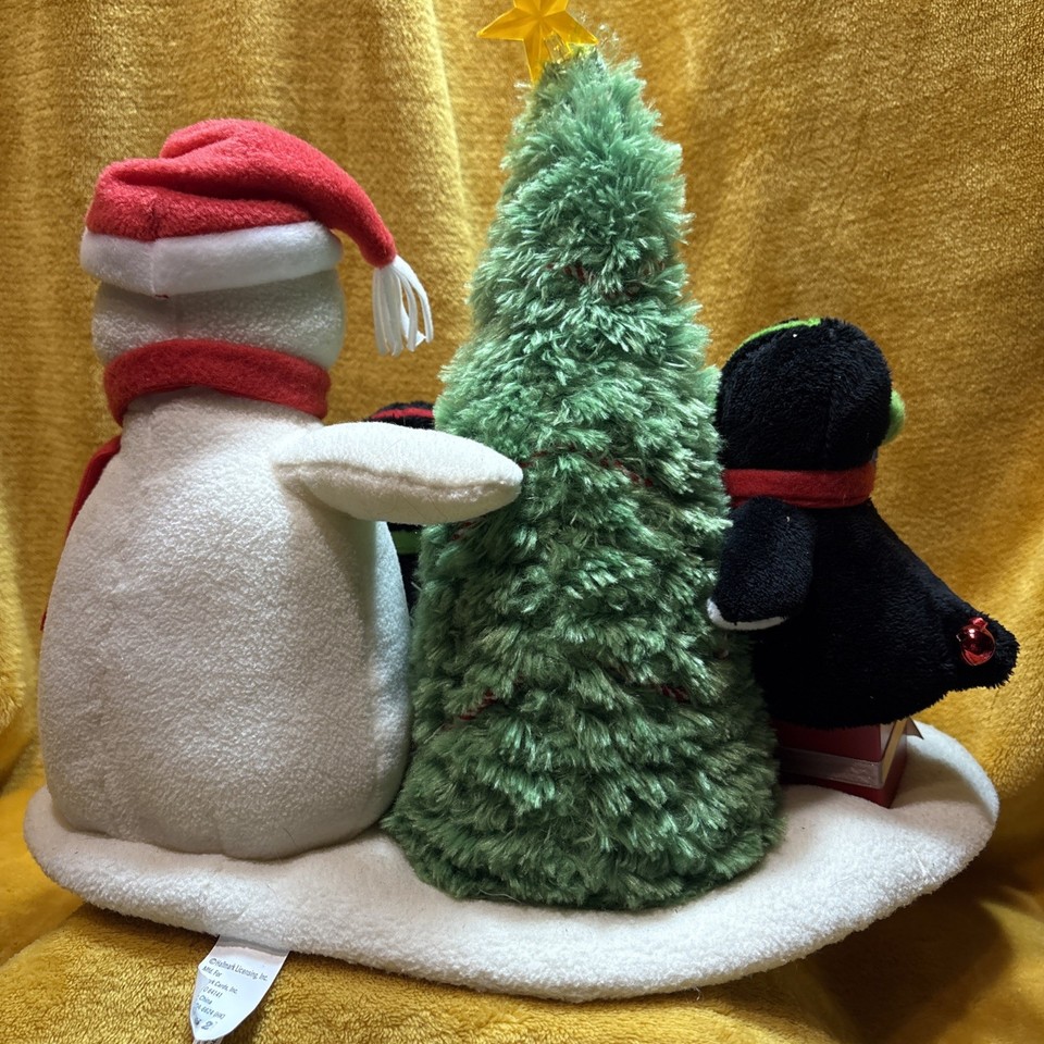 2006 Hallmark Animated Sing Snowman Penguin Rockin' Around the ...