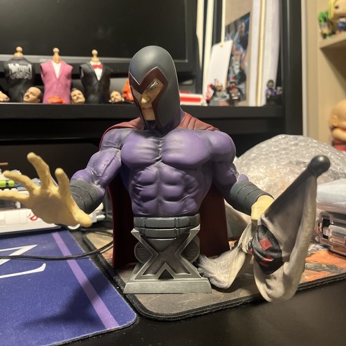 ULTIMATE X-MEN MAGNETO BUST STATUE DIAMOND SELECT (2002) MARVEL LIMITED ...