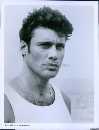 1990 Steven Bauer Starring As Michael Santana On Wiseguy Television ...