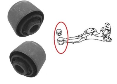 Rear Control Trailing Arm Axle Bushes Bushings for Toyota Rav4 1994 ...