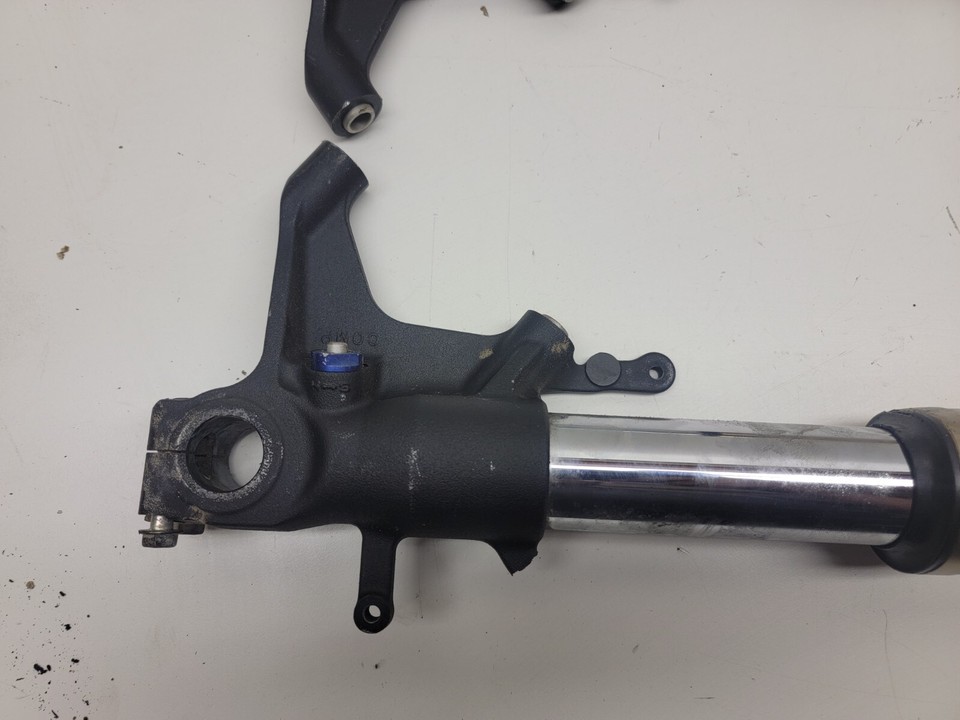 2006 2007 06-07 YAMAHA YZF R6 R6R OEM FRONT FORKS SHOCK SUSPENSION STR8 ...