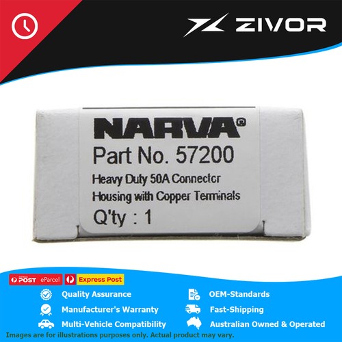 New Genuine NARVA Heavy Duty Grey Anderson Plug 2 Pole 50A 1 Pce #57200 ...