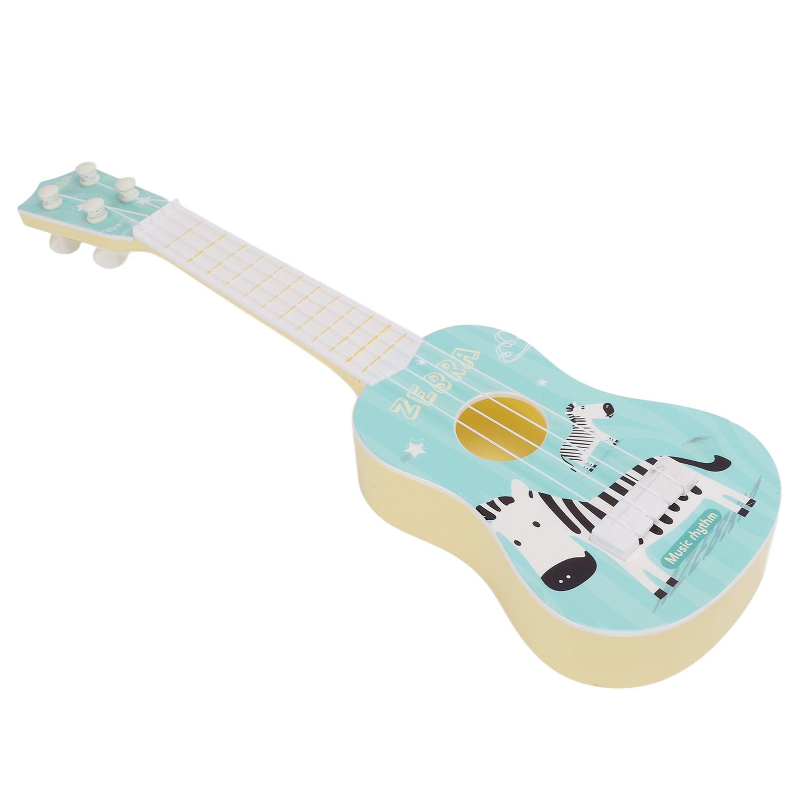(Blue)Ukulele Guitar Toys Plastic Ukuleles Musical Instrument Toy XXL ...