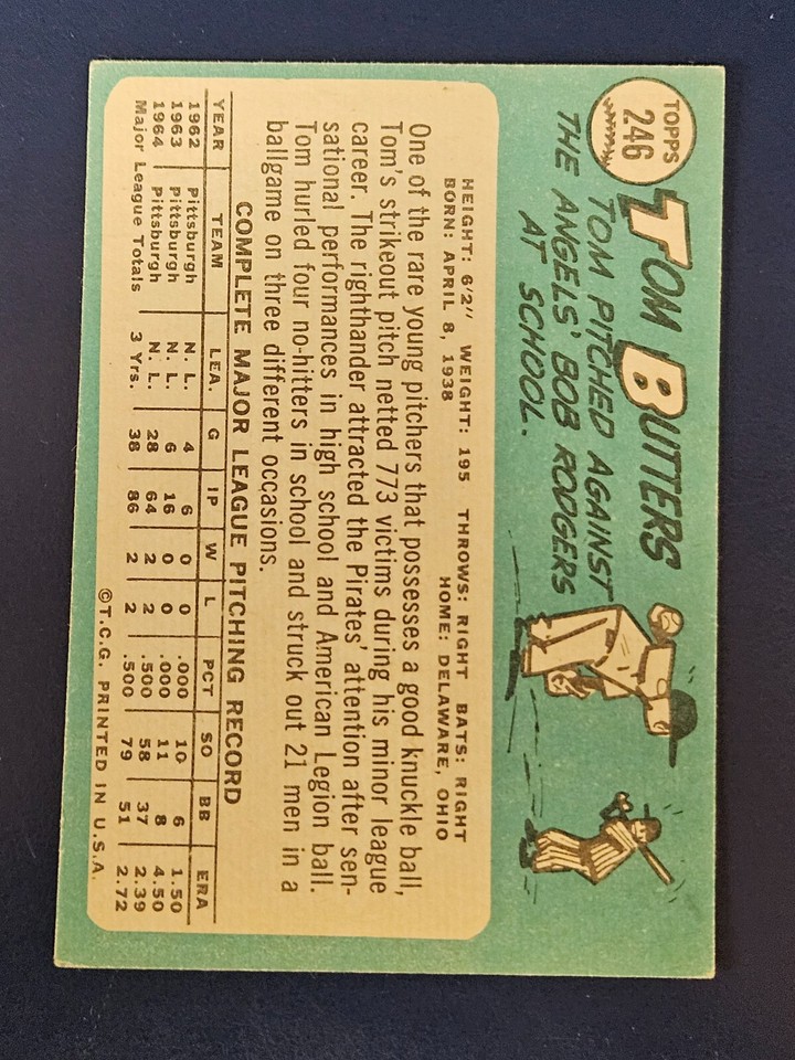 1965 Topps Baseball Cards Complete Your Set You Pick Choose #241 - 370 ...