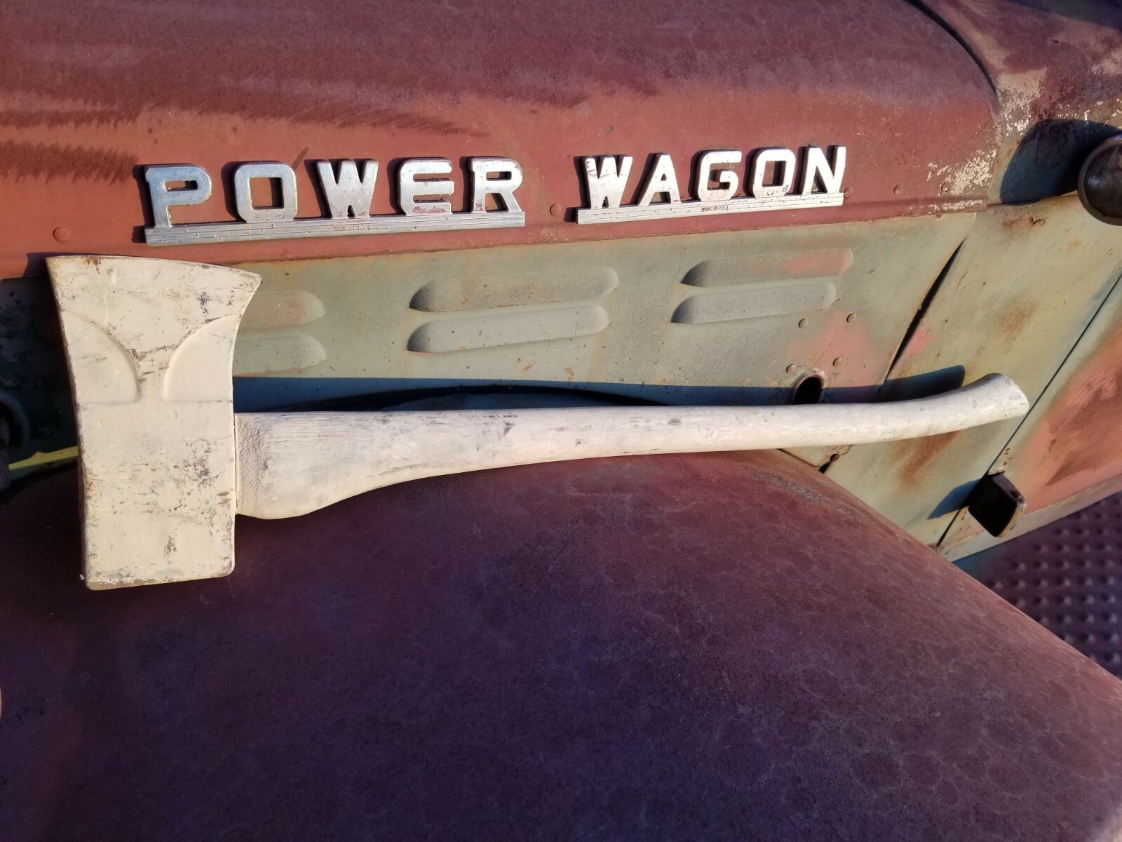 Military Truck Pioneer Tool AXE for M715 M35 M151 Jeep HMMWV USA Army ...